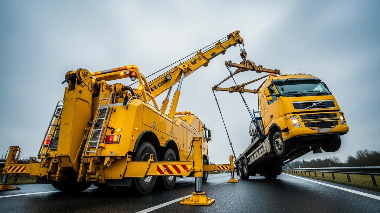 Dépannage poids lourd : tarifs et intervention